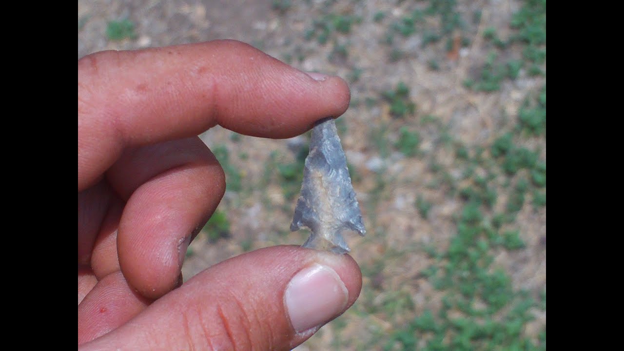 Edwards Arrowhead Found, Bird Point - YouTube