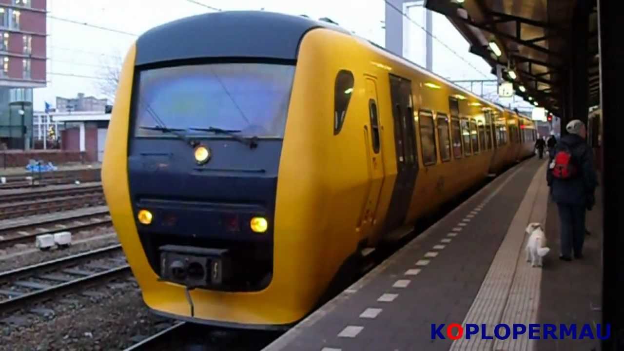 DM'90 (Buffel) vertrekt van station Almelo! - YouTube