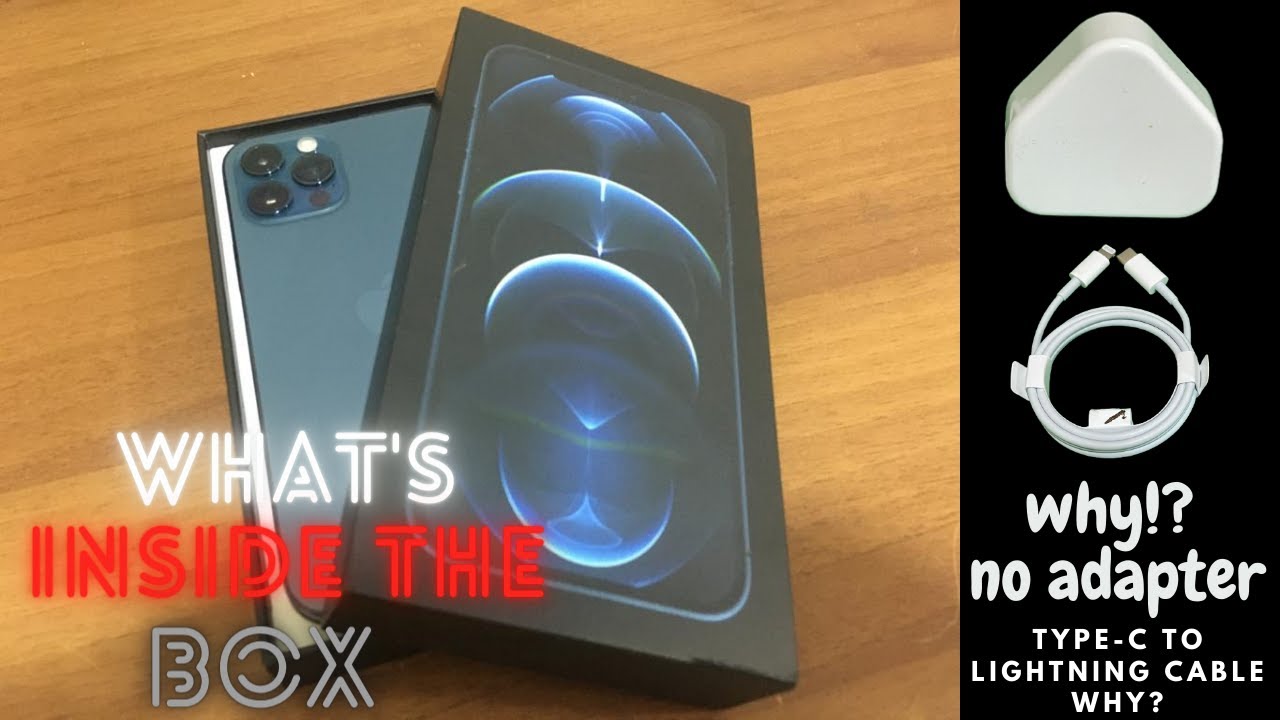 What's inside the box | iPhone12 pro | 🎉HAPPY NEW YEAR🎊 from INFO 10 ...