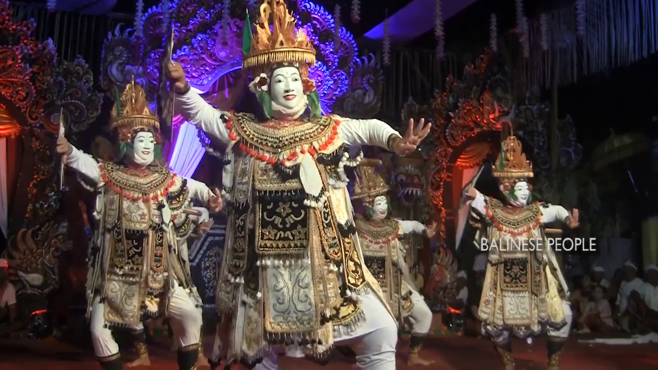 Tari Telek Calonarang Pura Dalem Wanayu Gianyar 2019 - YouTube