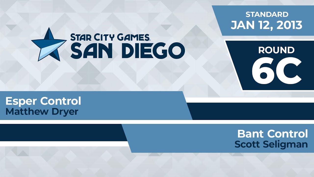 SCGSD: Round 6c - Matthew Dryer vs Scott Seligman | Standard - YouTube