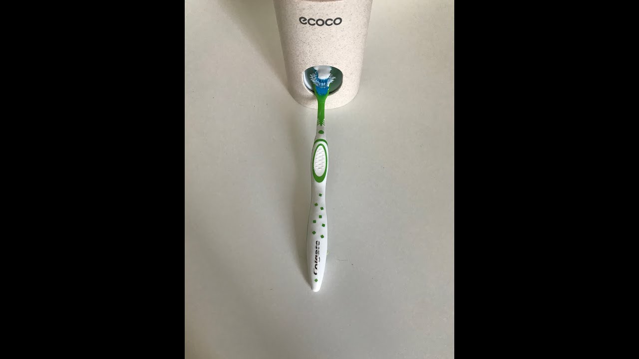 Ecoco automatic toothpaste dispenser review. - YouTube