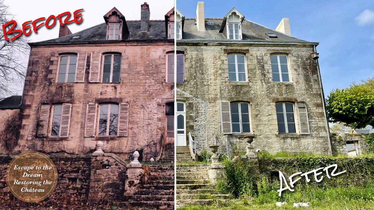 Restoring The ORIGINAL Château Entrance | BEFORE & AFTER. Ep 54 - YouTube