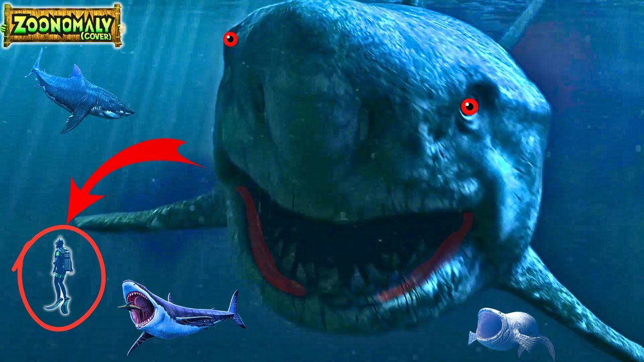 MEGALODON vs MOSASAURUS vs EL GRAN MAJA vs THE BLOOP 🔥 | Jurassic ...