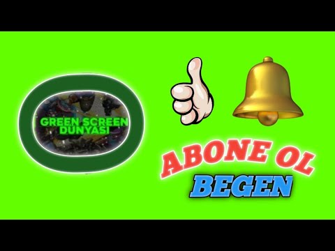 Green Screen | Abone ol beğen Türkçe