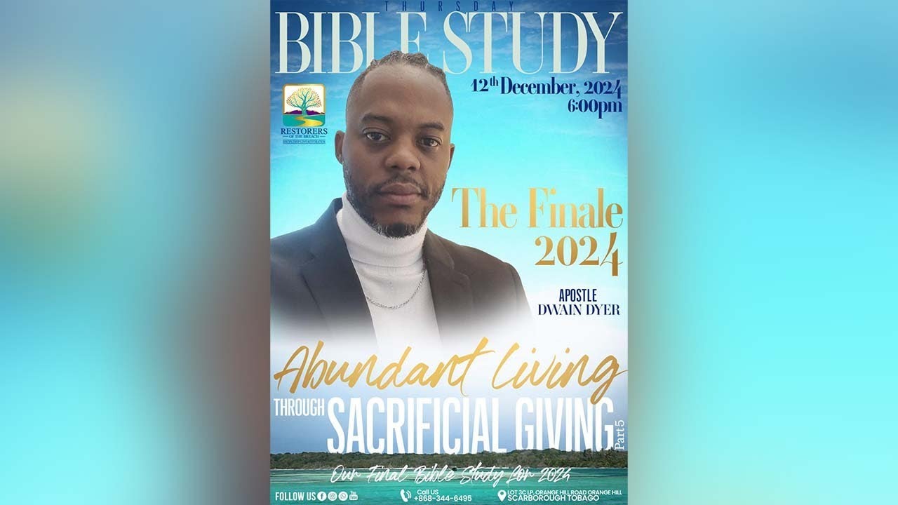 ABUNDANT LIVING THROUGH SACRIFICIAL GIVING| PT5 || APOSTLE DWAIN DYER ...