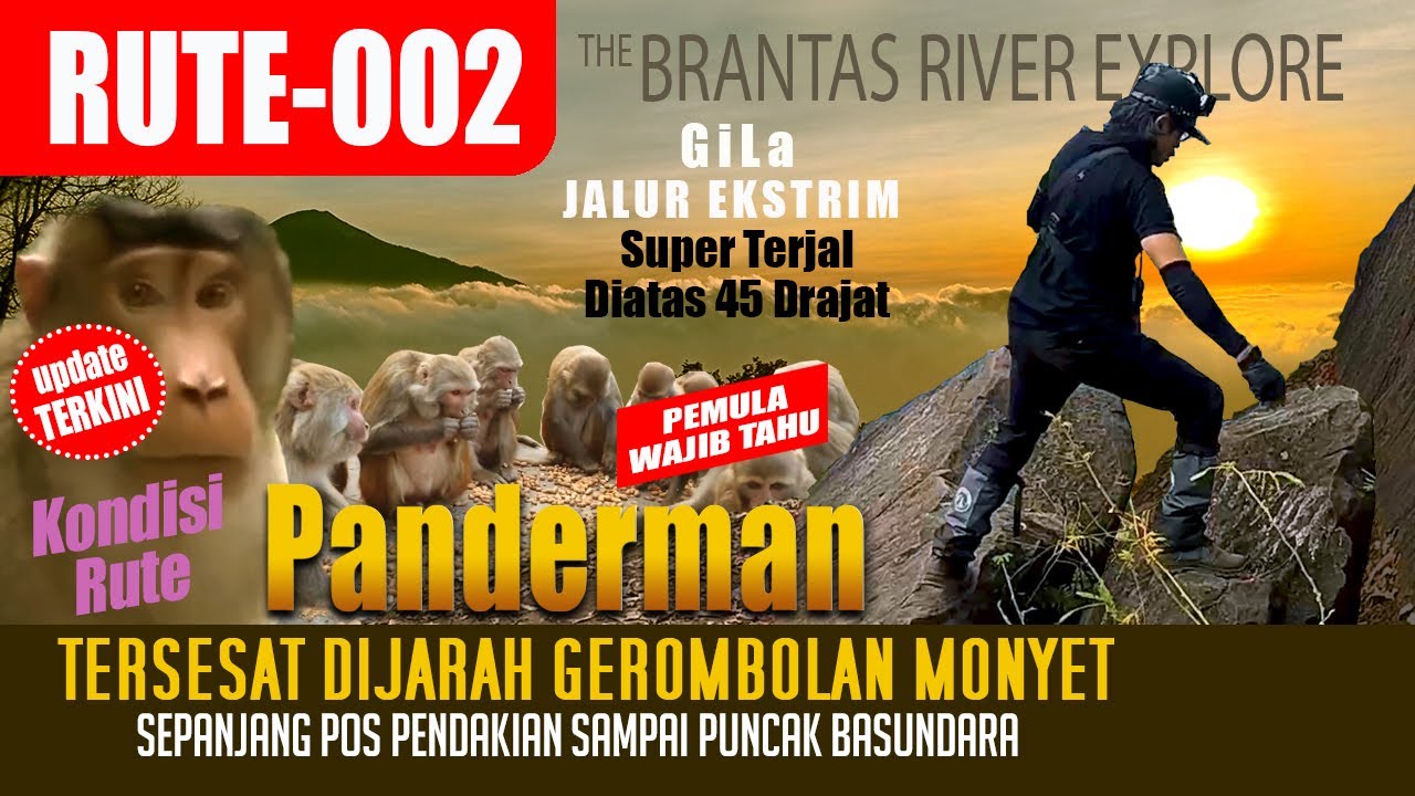 Rute 002 Panderman: Hiking Ke Puncak Basundara. Kondisi Rute Terkini ...