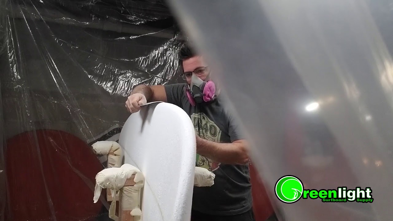 How to Shape Your Surfboard Rails - YouTube