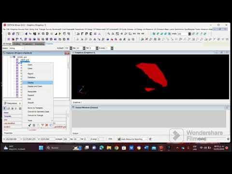 Conversión de datos GRID a TRIANGLE para cálculo de volumen en Minex - YouTube