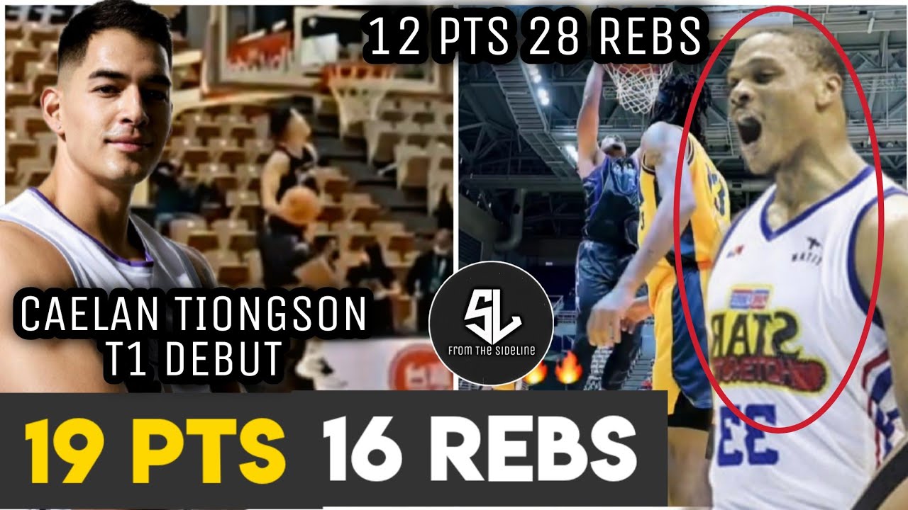 FIL-AM na si CAELAN TIONGSON IMPRESSIVE ang DEBUT sa T1 LEAGUE ...