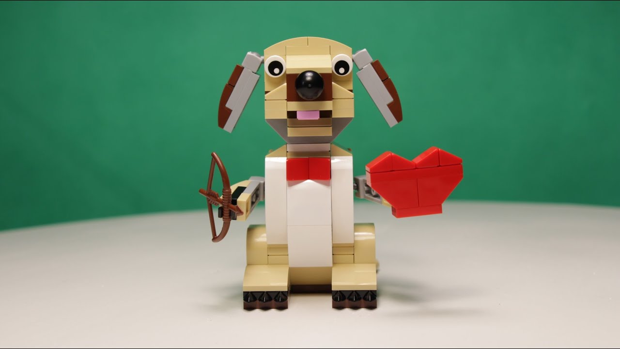 Lego Seasonal - Valentines Cupid Dog, 40201/ Лего Сезонный набор ...