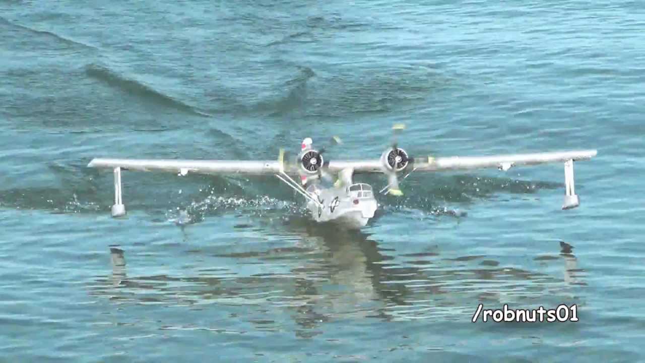 Dynam PBY Catalina water maiden - YouTube