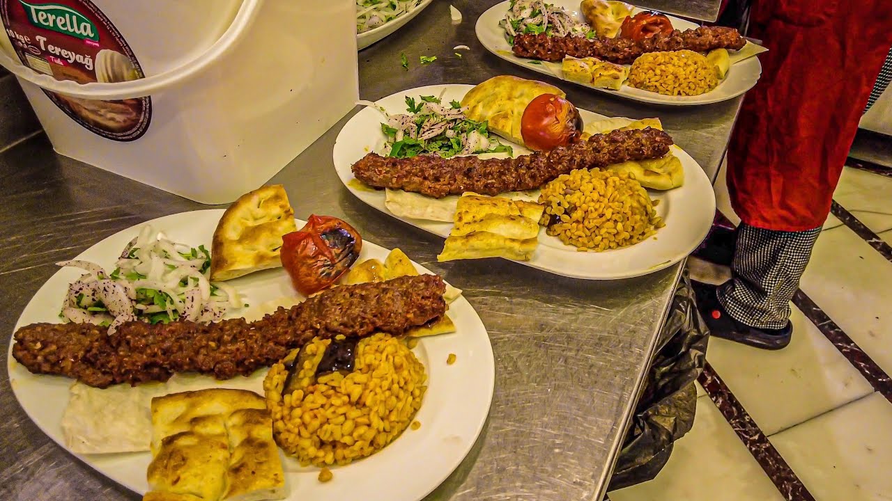 Must Eat Doner && Turkish Shish Kebab in İstanbul, (Turkish Street Food ...