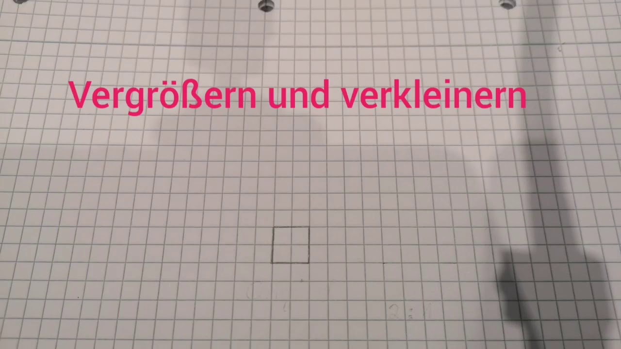 Vergrößern und verkleinern (einfach) - YouTube