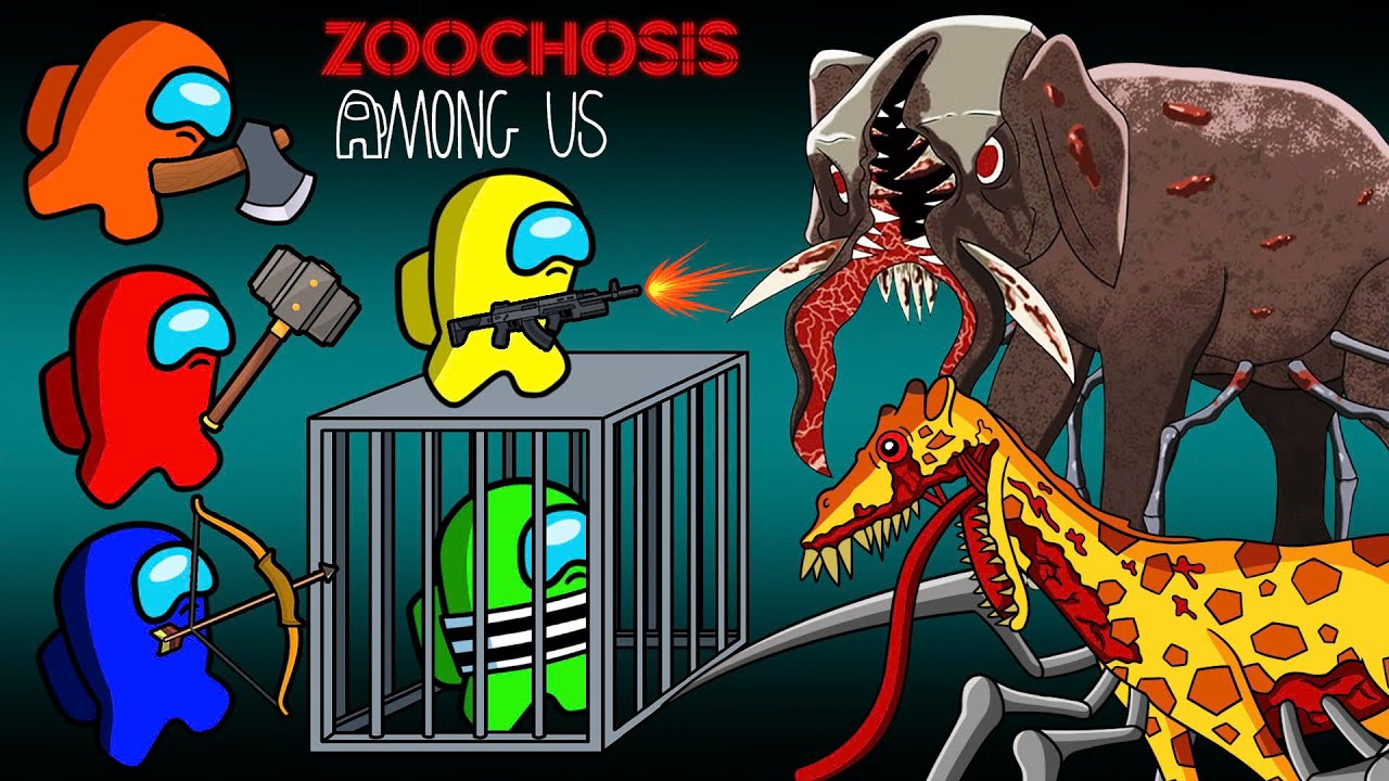 Among Us vs. All Boss ZOOCHOISIS Characters | Bou's Revenge | 어몽어스 ...
