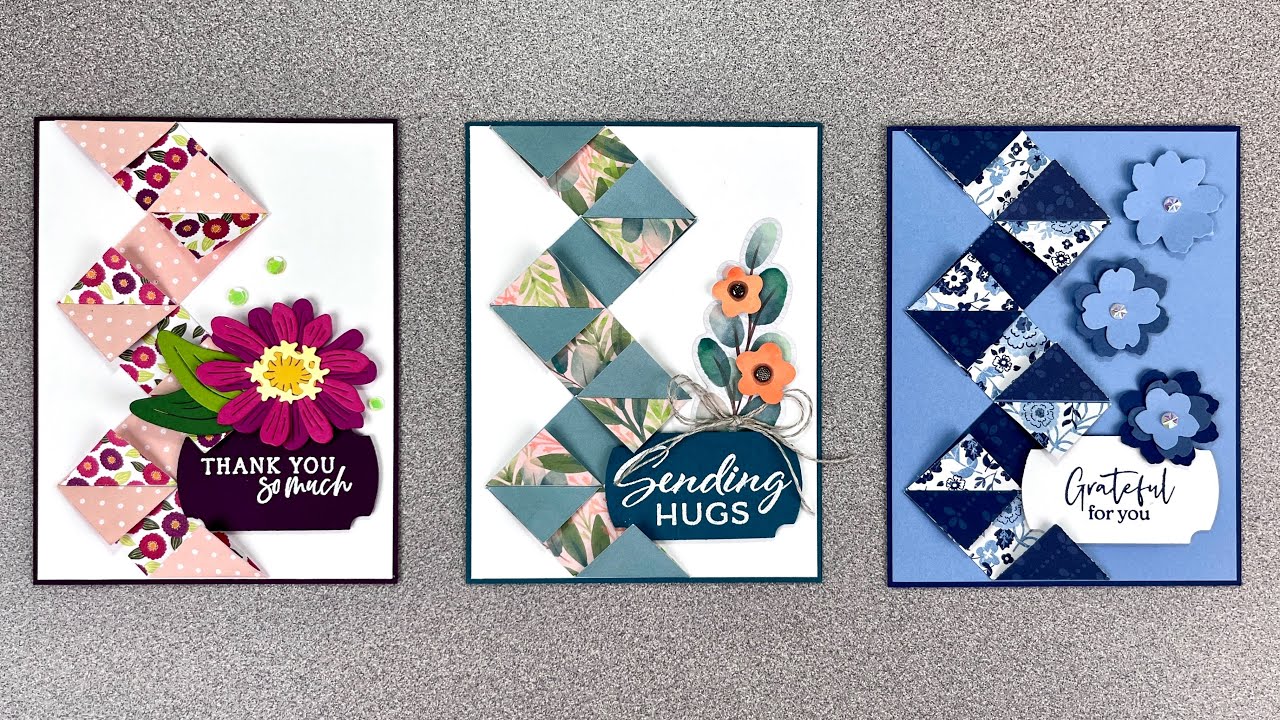 Flip Flop Chevron Fold Technique - Mystery Stamping Revealed - 6-26-24 ...