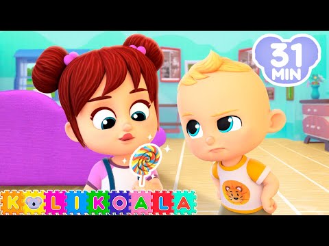 Baby Baby Yes Mama 🍬 and more Nursery Rhymes | KOLI KOALA | Kids Songs ...