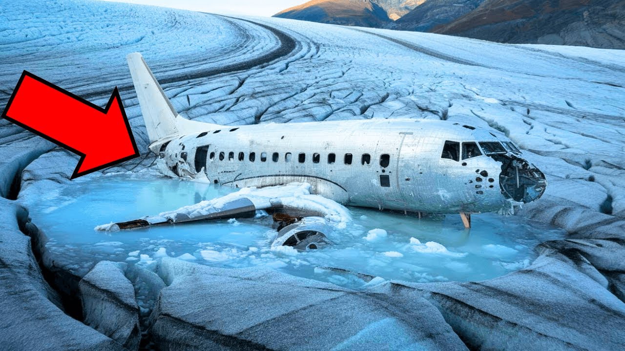 Researchers uncover PLANE WRECK buried in ice – What they found inside ...
