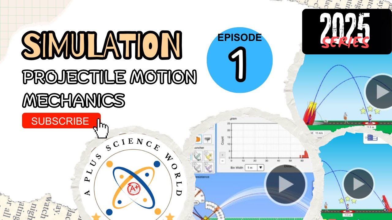 Projectile Motion | Physics Simulation | Episode 01 - YouTube