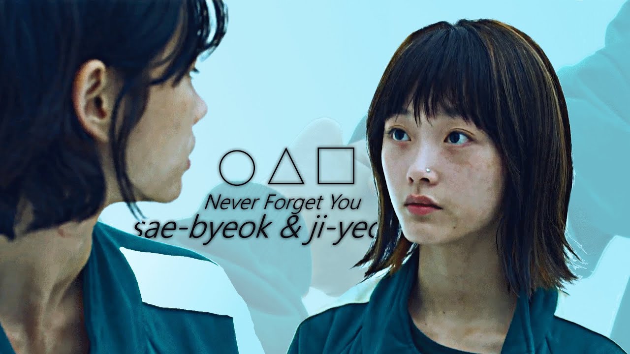 saebyeok & jiyeong || never forget you [ Squid Game FMV ] - YouTube