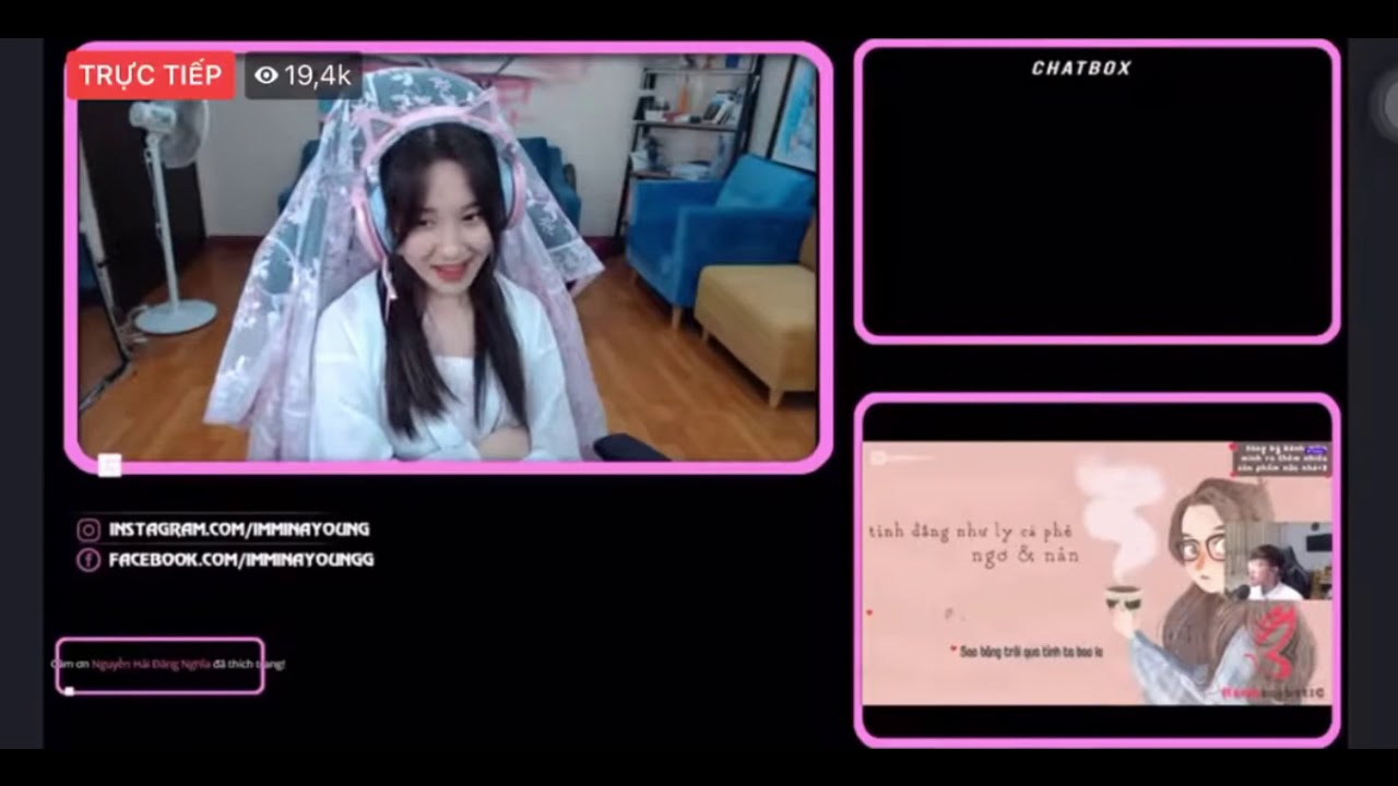 [LIVE] Cô Giáo Mina Young song ca với Nhism Refund cùng 20k Viewer ...