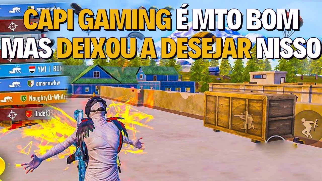 CAPI GAMING ESTÁ AMASSANDO EM LIVIK - PUBG MOBILE REACT GAMEPLAY - YouTube