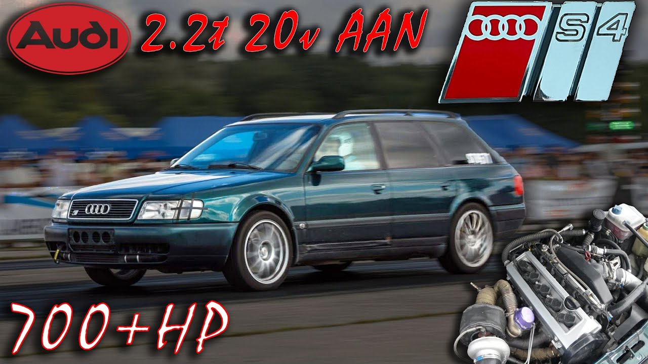 700+HP Audi S4 C4 2.2t 20v Quattro BW S258SX-R - Обзор + Тест драйв ...