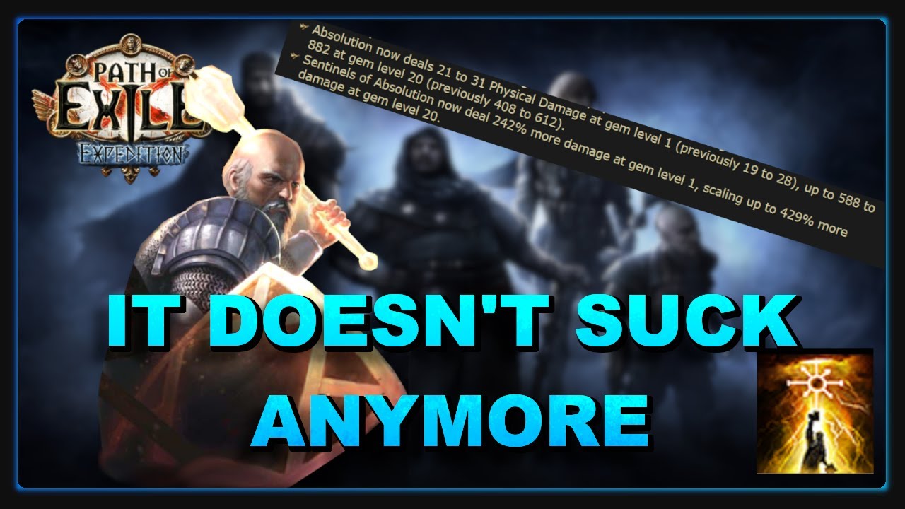 PoE 3.15: Absolution Buffs! Is it worth playing now? - YouTube