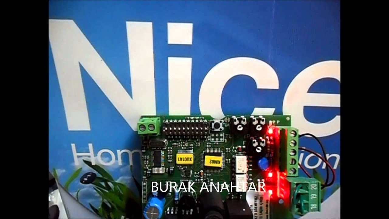 Nice flor s kumanda resetleme nice flor-s kumanda tanıtma TÜRKÇE - YouTube