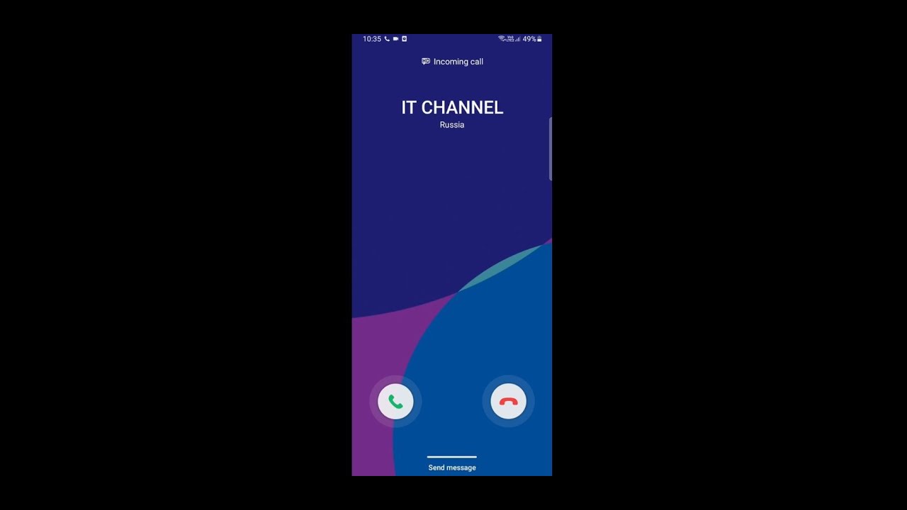 Samsung Galaxy M12 Incoming Call (Screen Video) - YouTube