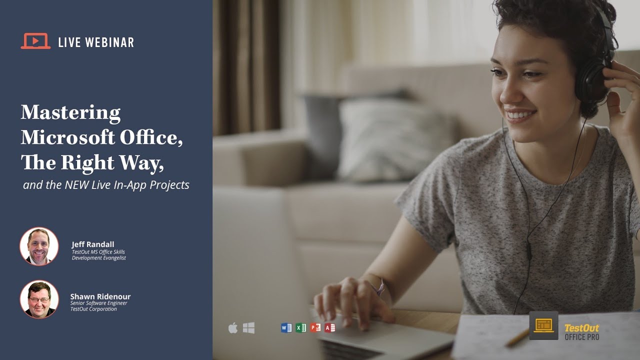 Mastering Microsoft Office, the Right Way, and NEW Live In-App Projects ...