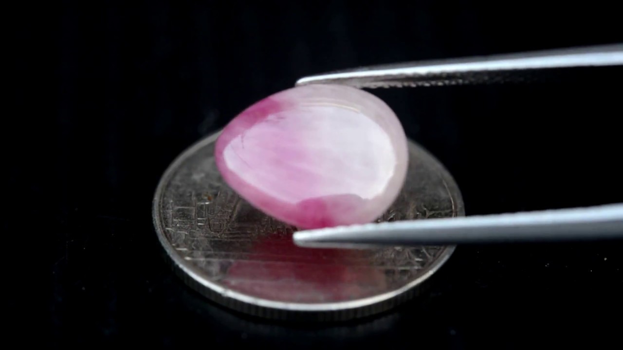 7.05ct Normal Heated Natural Cabochon 3-Colors Ruby Mali - YouTube