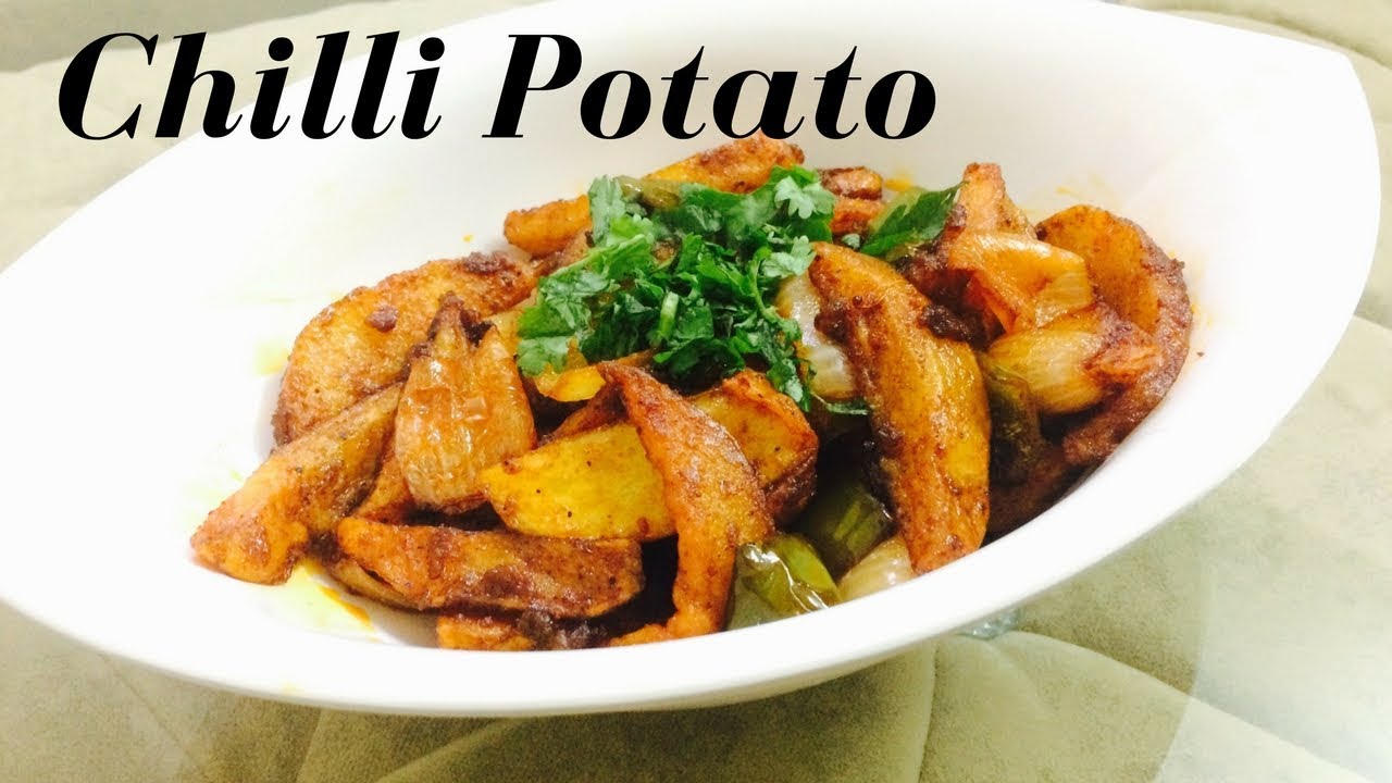 Chilli potato recipe | chilli potato | how to make chilli potato at ...