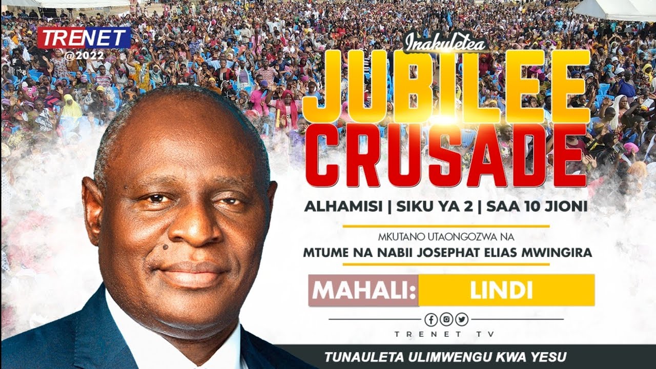 JUBILEE CRUSADE WITH APOSTLE & PROPHET J.E. MWINGIRA (LINDI DAY 2) # 18 ...