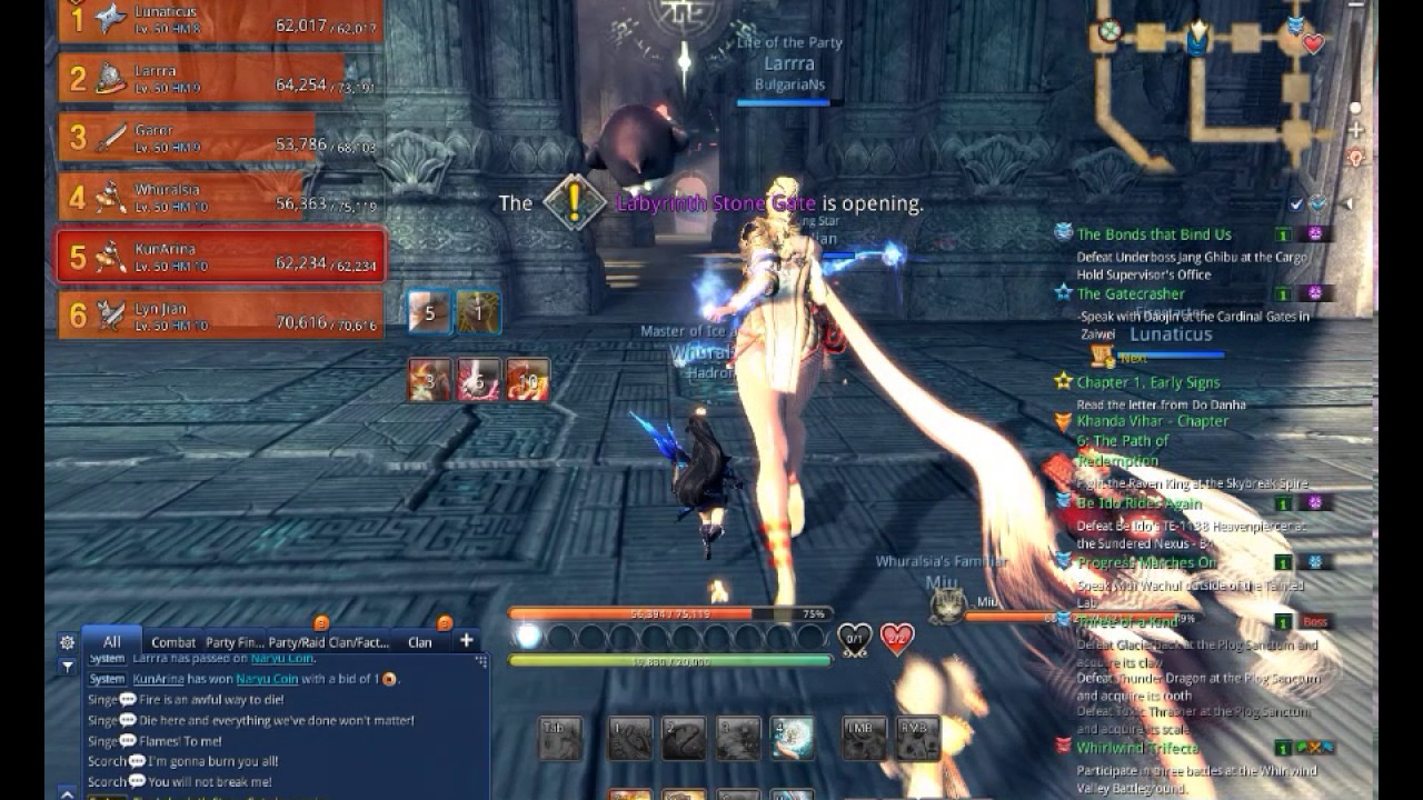 Blade & Soul - Sundered Nexus - 6 player - YouTube