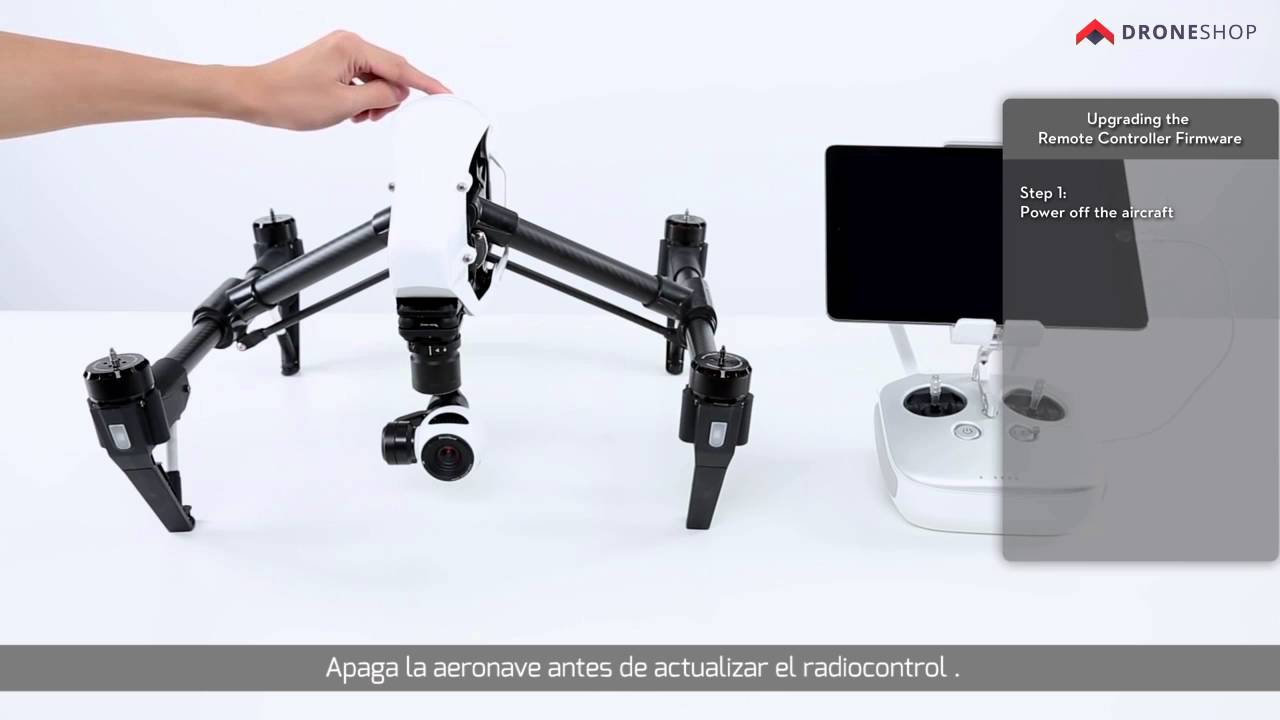 Tutorial Inspire 1: Actualizando el Firmware - YouTube
