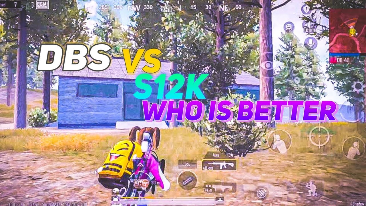 DBS VS S12K WHO IS BETTER BGMI | MONTAGE | - YouTube