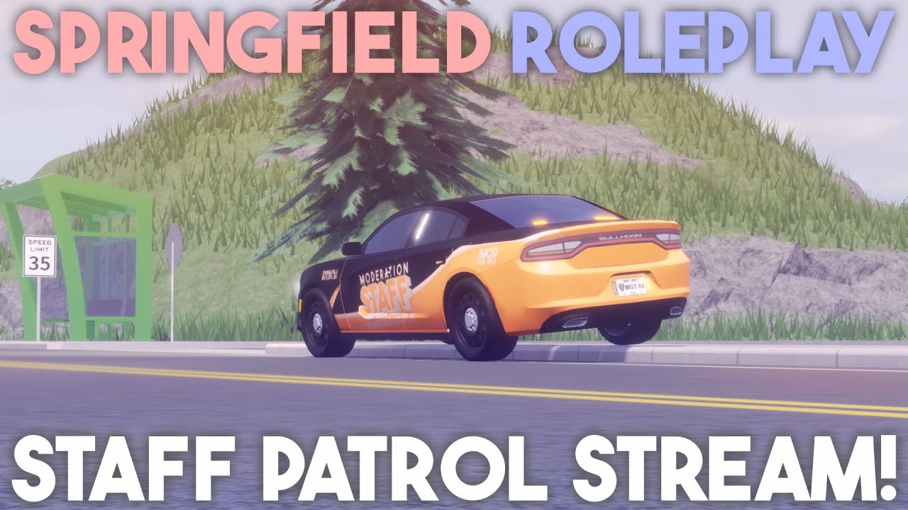 [🔴LIVE] Springfield Roleplay: Staff Patrol Stream! (Roblox ER:LC) - YouTube