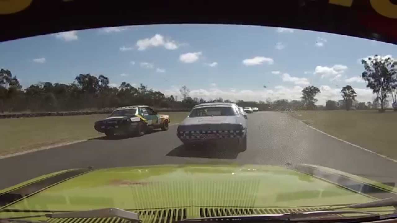 Morgan Park Raceway crash - HQ Nationals - YouTube