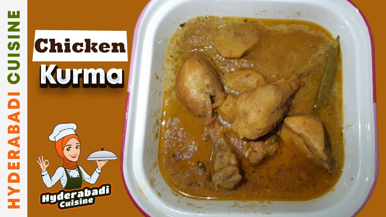 Shahi Chicken Korma Recipe | Degh Style Chicken Qorma | By Hyderabadi ...