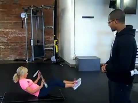 Stick sit ups - YouTube