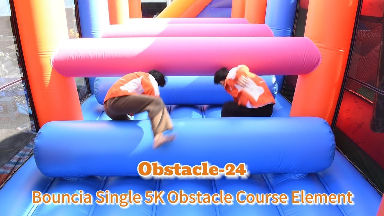 Bouncia Single 5K Obstacle Course Elements - Obstacle 24 - YouTube