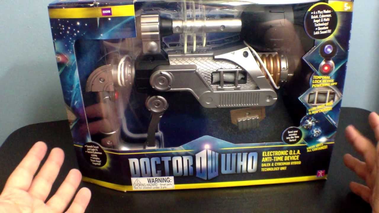 Doctor Who Electronic Q.L.A. Anti-Time Device Toy Review - YouTube