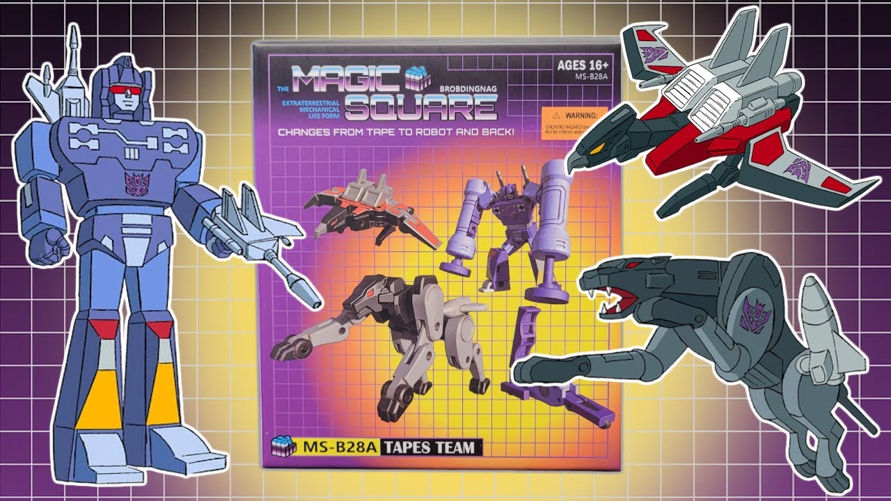 Magic Square's Precious G1 Cassettes - YouTube