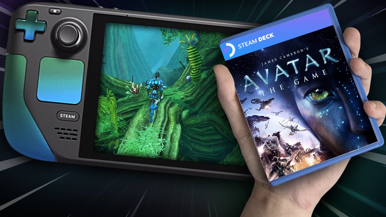 STEAM DECK ft. James Cameron's Avatar The Game (psp) - YouTube