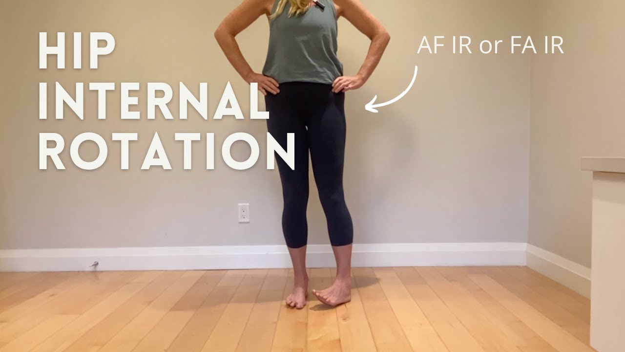 Hip internal rotation Postural Restoration Institute - YouTube
