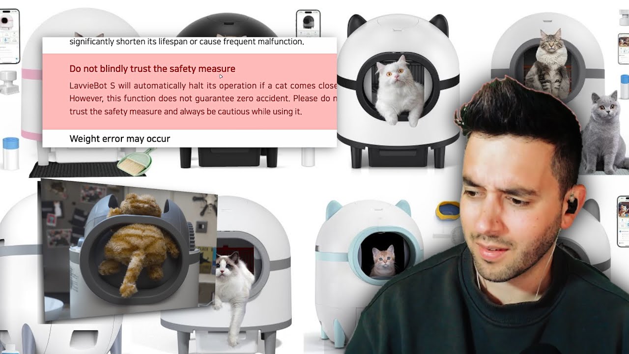 DEADLY Self-cleaning litter boxes are Killing Cats - YouTube