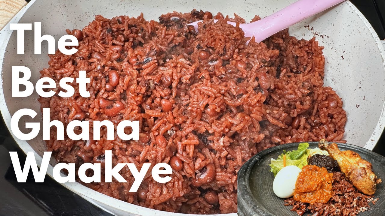 How to Make Waakye – Ghana’s Iconic Rice and Beans Recipe | Traditional ...