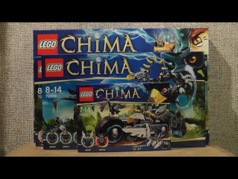 NOWOŚCI SIERPIEŃ 2013 LEGO CHIMA