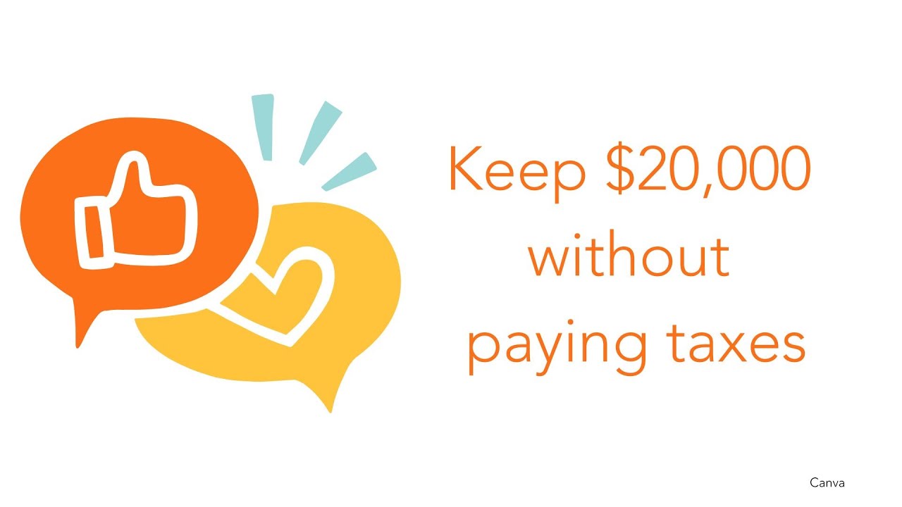 Retain money without paying income taxes - YouTube